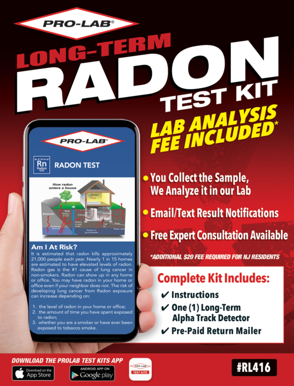 radon kits - PRO-LAB®