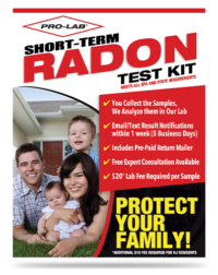 Radon Gas Test Kit - PRO-LAB®